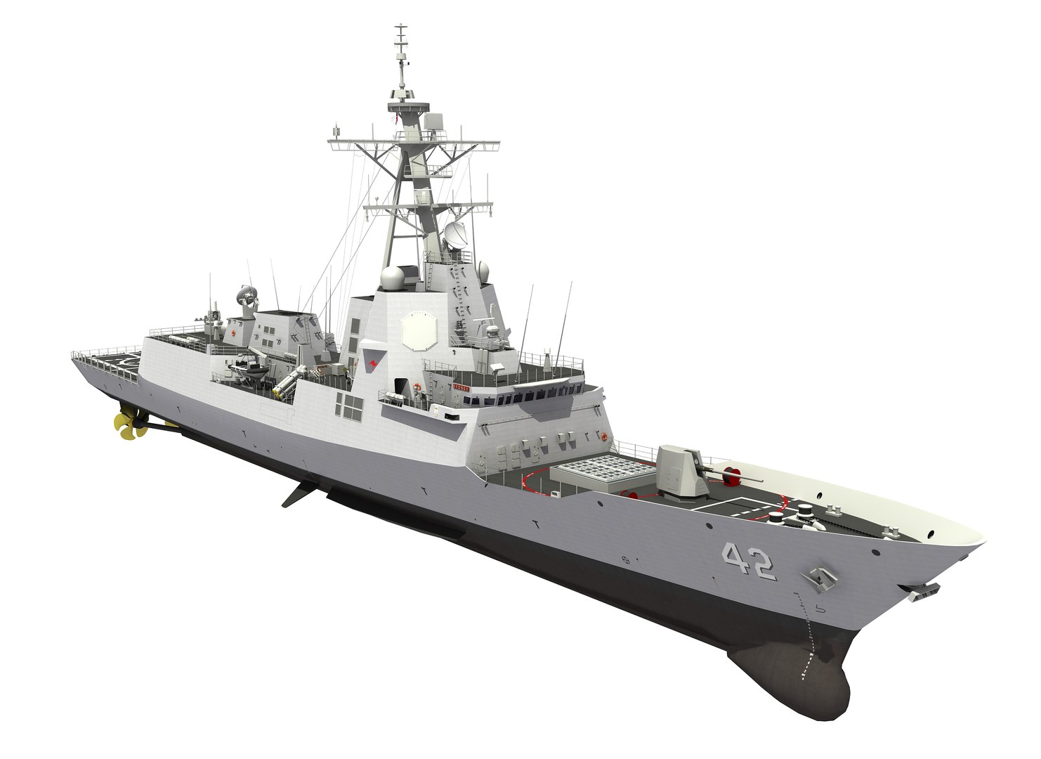 Hmas Sydney 3D Model - TurboSquid 1563481