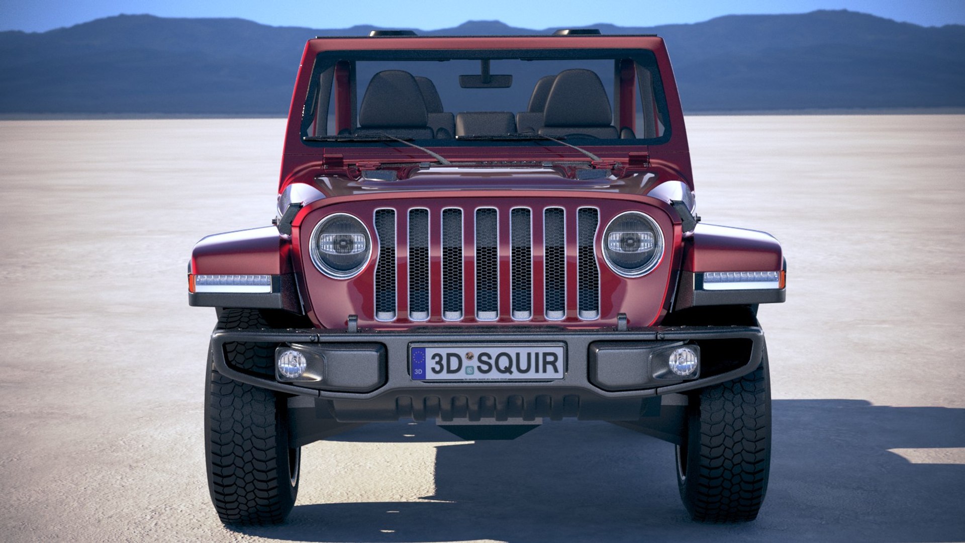 3D jeep wrangler rubicon - TurboSquid 1229715
