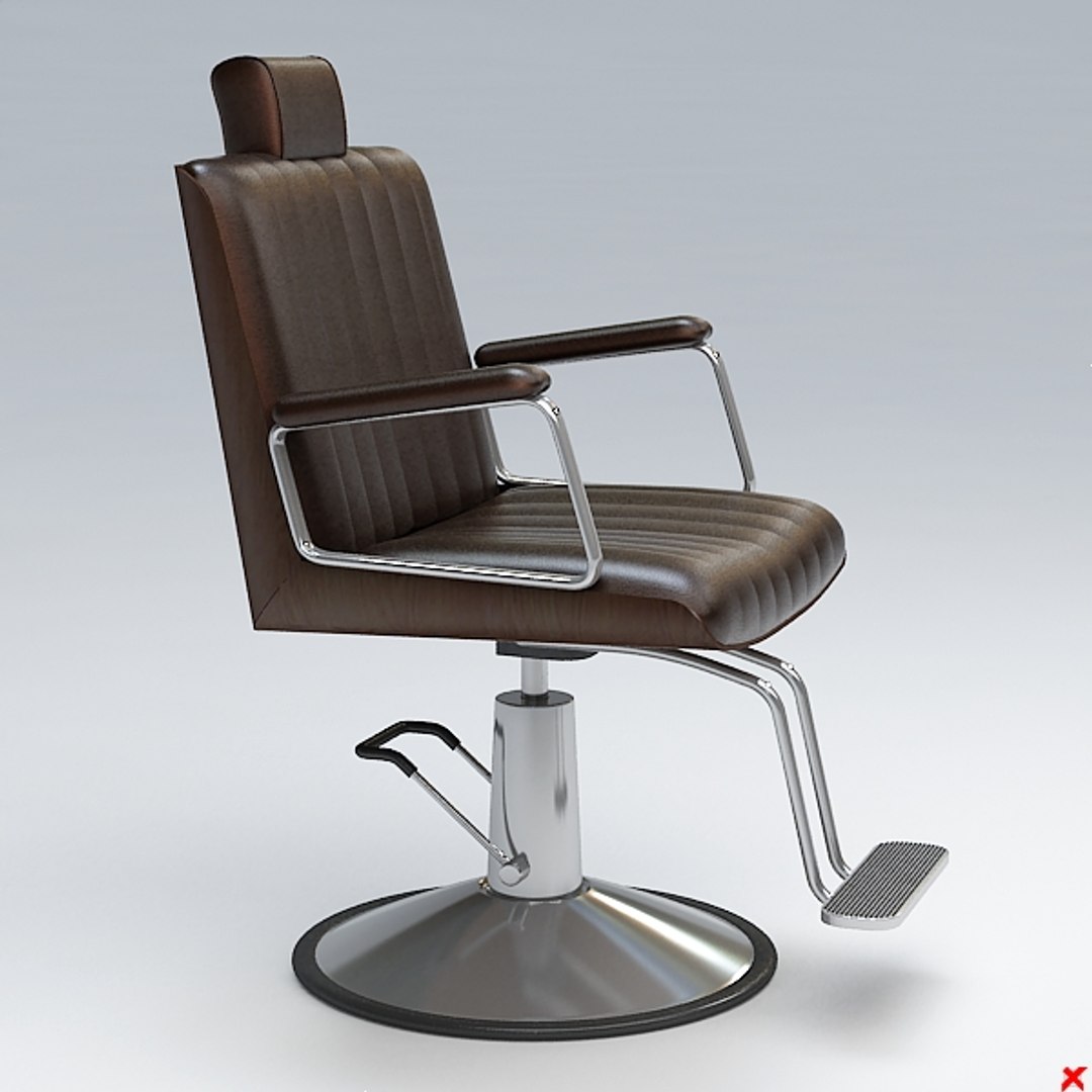 barber chair 3ds