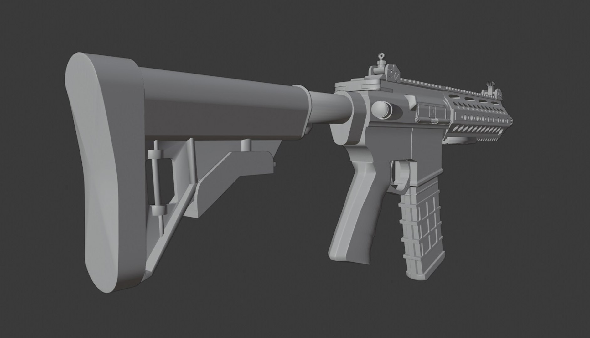 3D Mpt-55 Assault Rifle - TurboSquid 1474669