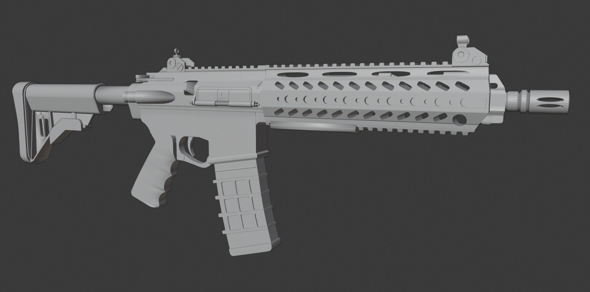 3D Mpt-55 Assault Rifle - TurboSquid 1474669