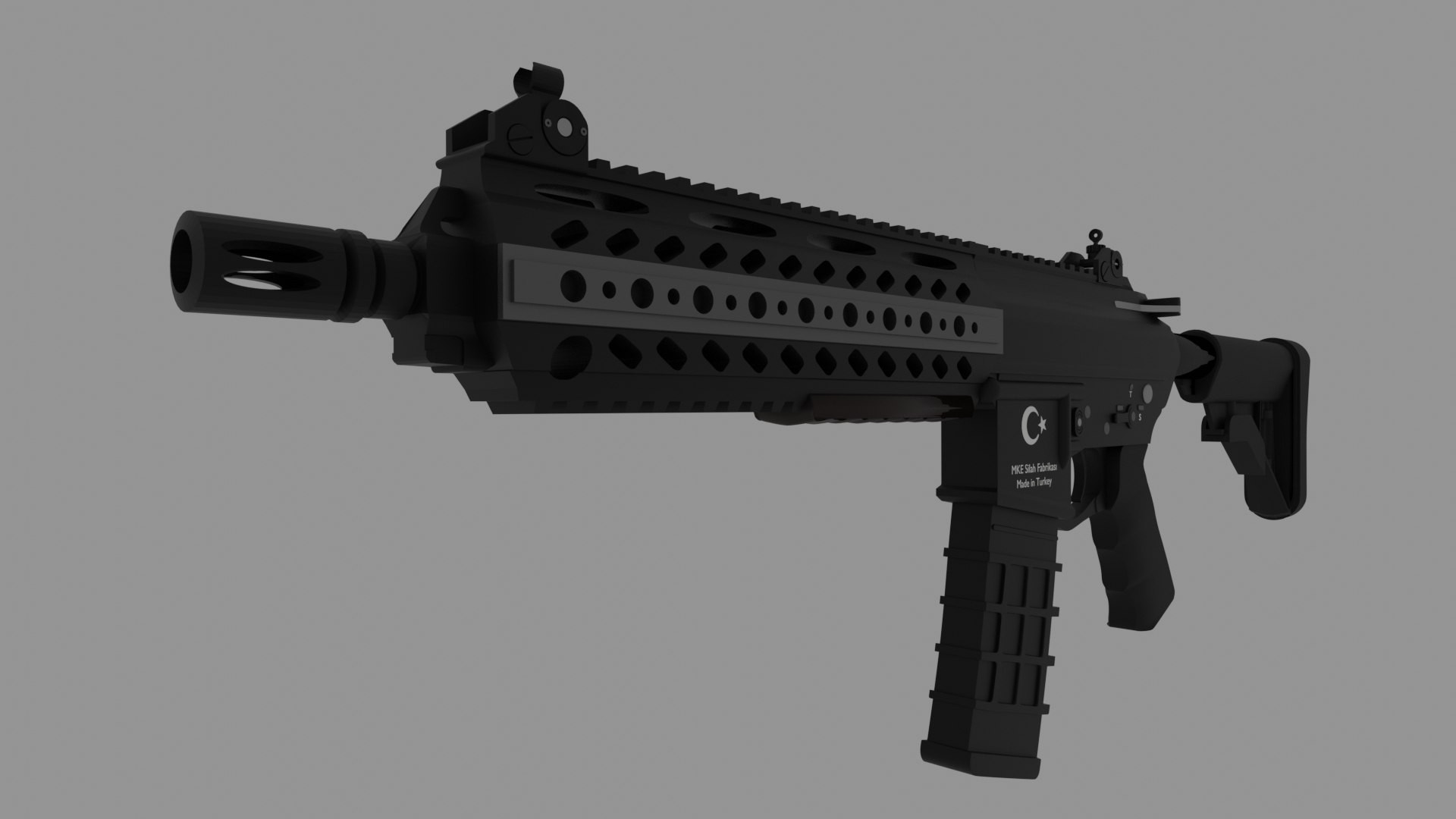 3D Mpt-55 Assault Rifle - TurboSquid 1474669