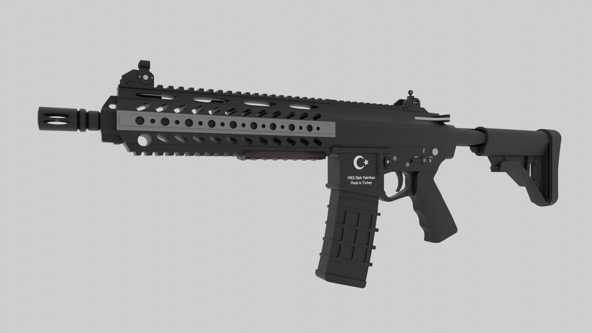 3D Mpt-55 Assault Rifle - TurboSquid 1474669