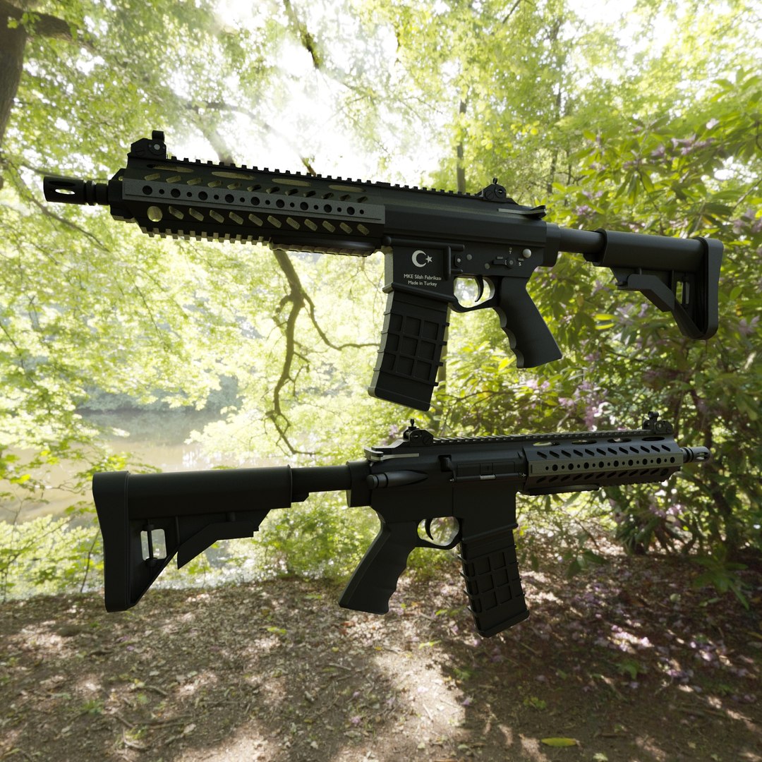 3D Mpt-55 Assault Rifle - TurboSquid 1474669