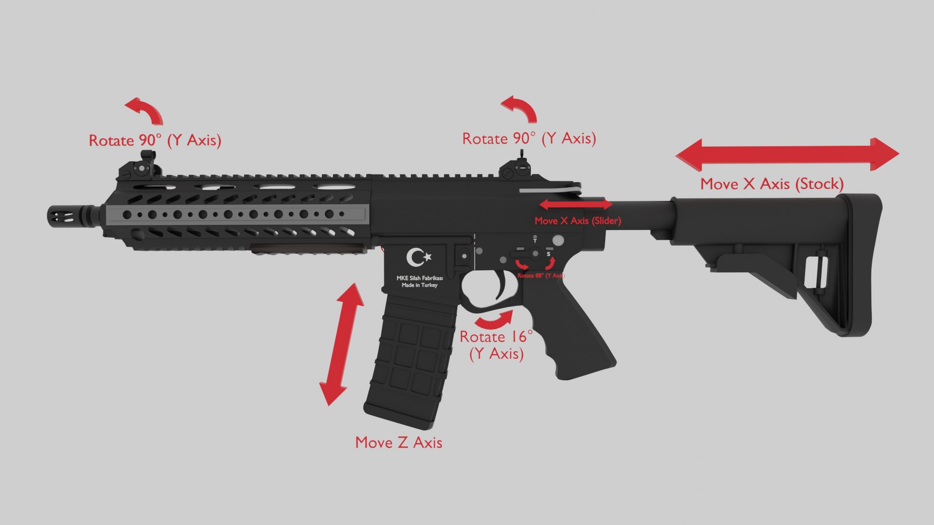 3D Mpt-55 Assault Rifle - TurboSquid 1474669