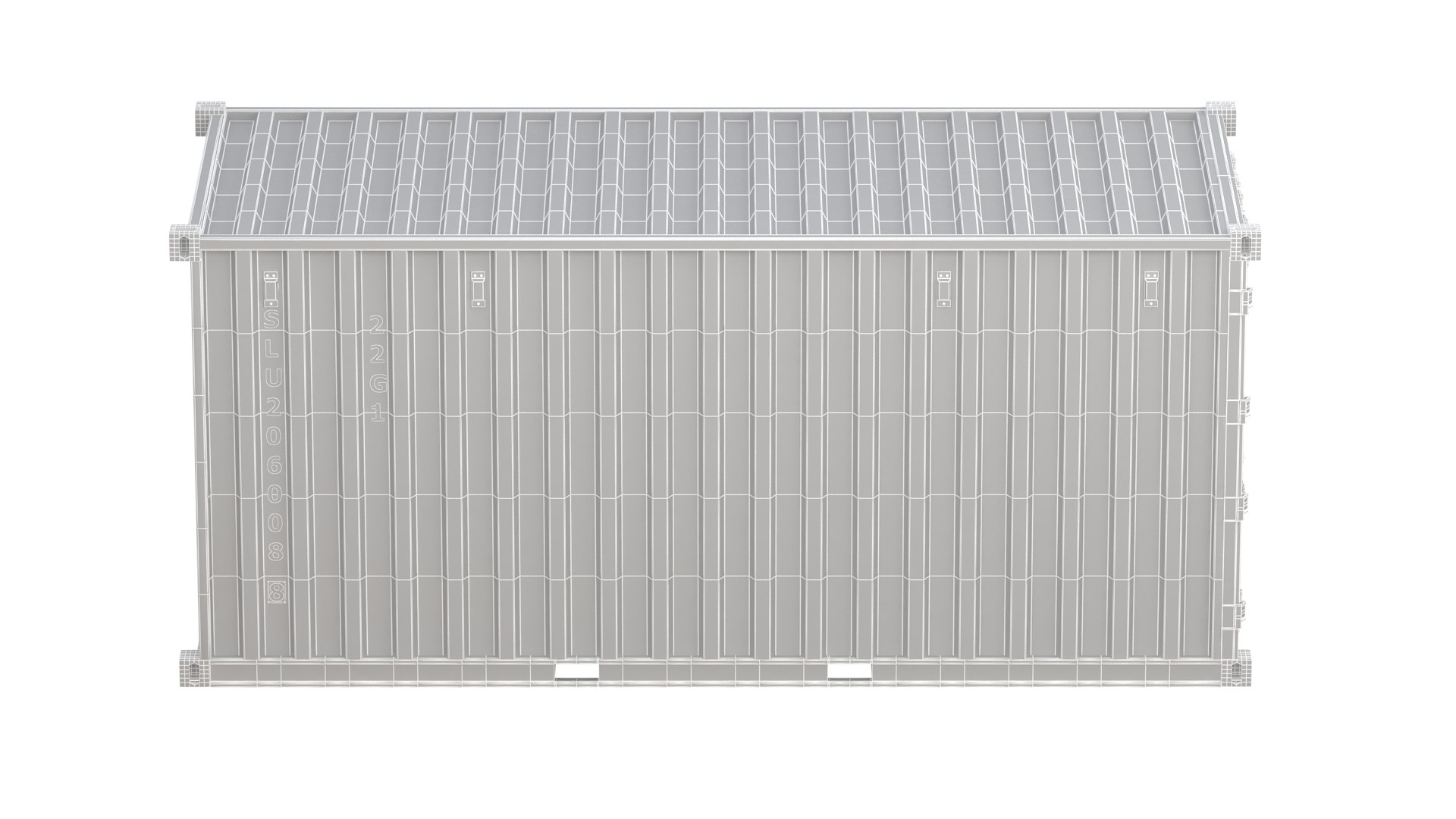 20 Ft Container Gold 3D Model - TurboSquid 2327102