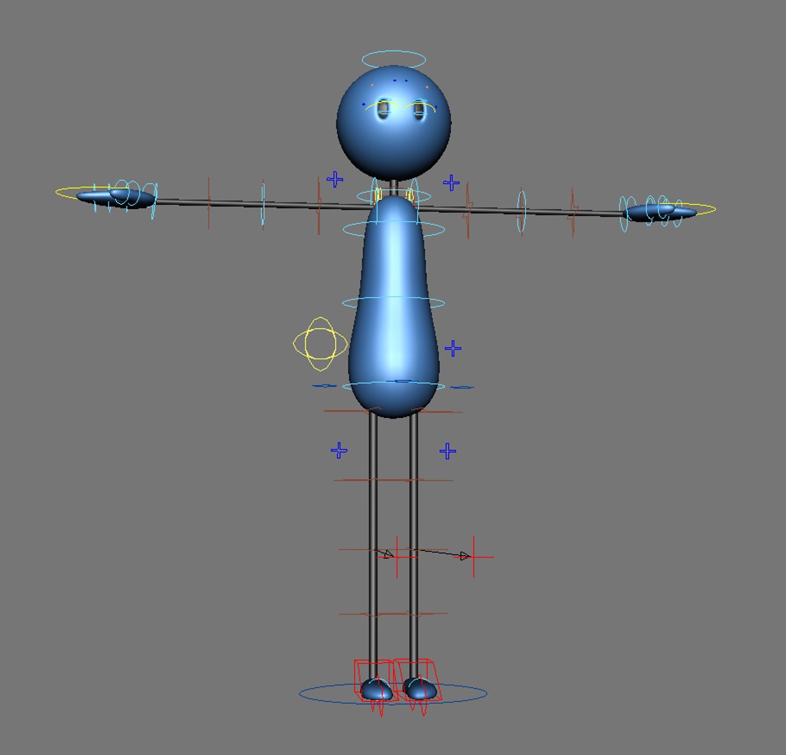 Stick Man 3D Model - TurboSquid 1182527