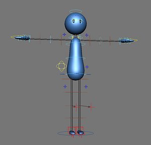 Stick rigged 3D model - TurboSquid 1182397