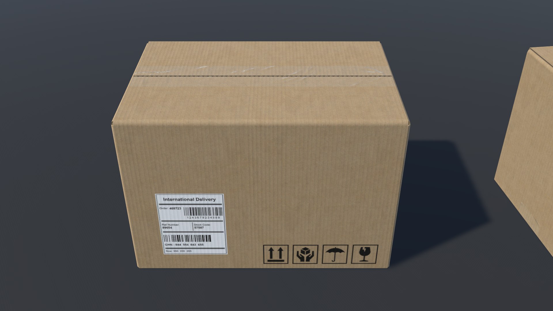 Realistic Cardboard Boxes Animation Model - TurboSquid 1343930