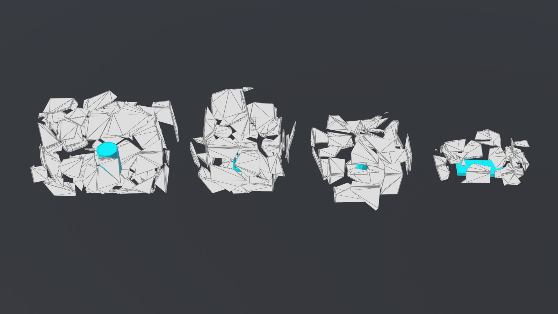 Realistic Cardboard Boxes Animation Model - TurboSquid 1343930