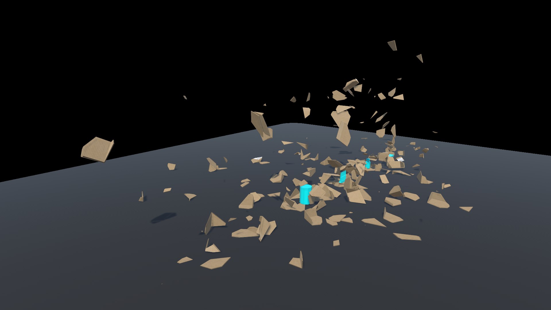 Realistic Cardboard Boxes Animation Model - TurboSquid 1343930