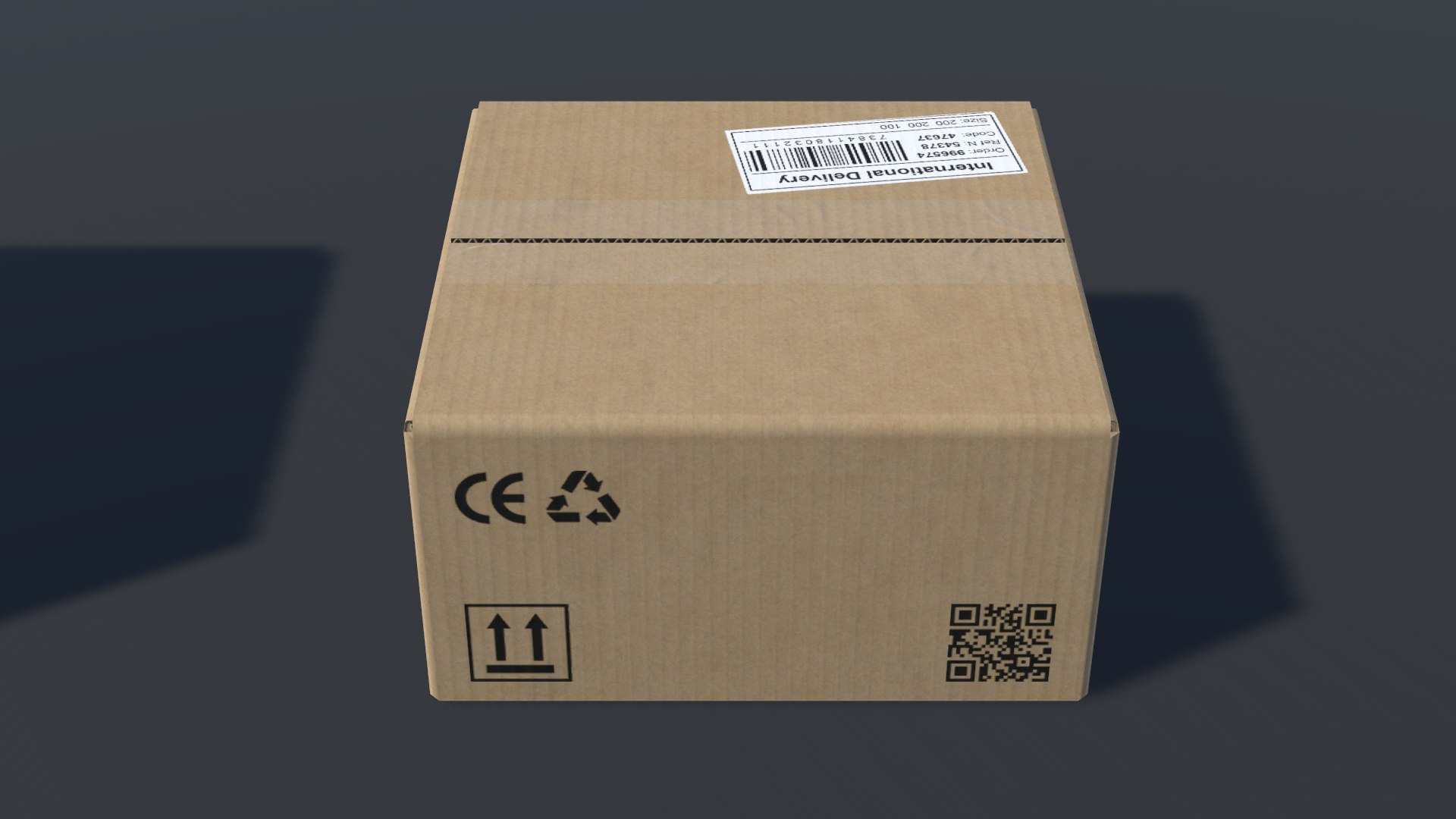 Realistic Cardboard Boxes Animation Model - TurboSquid 1343930