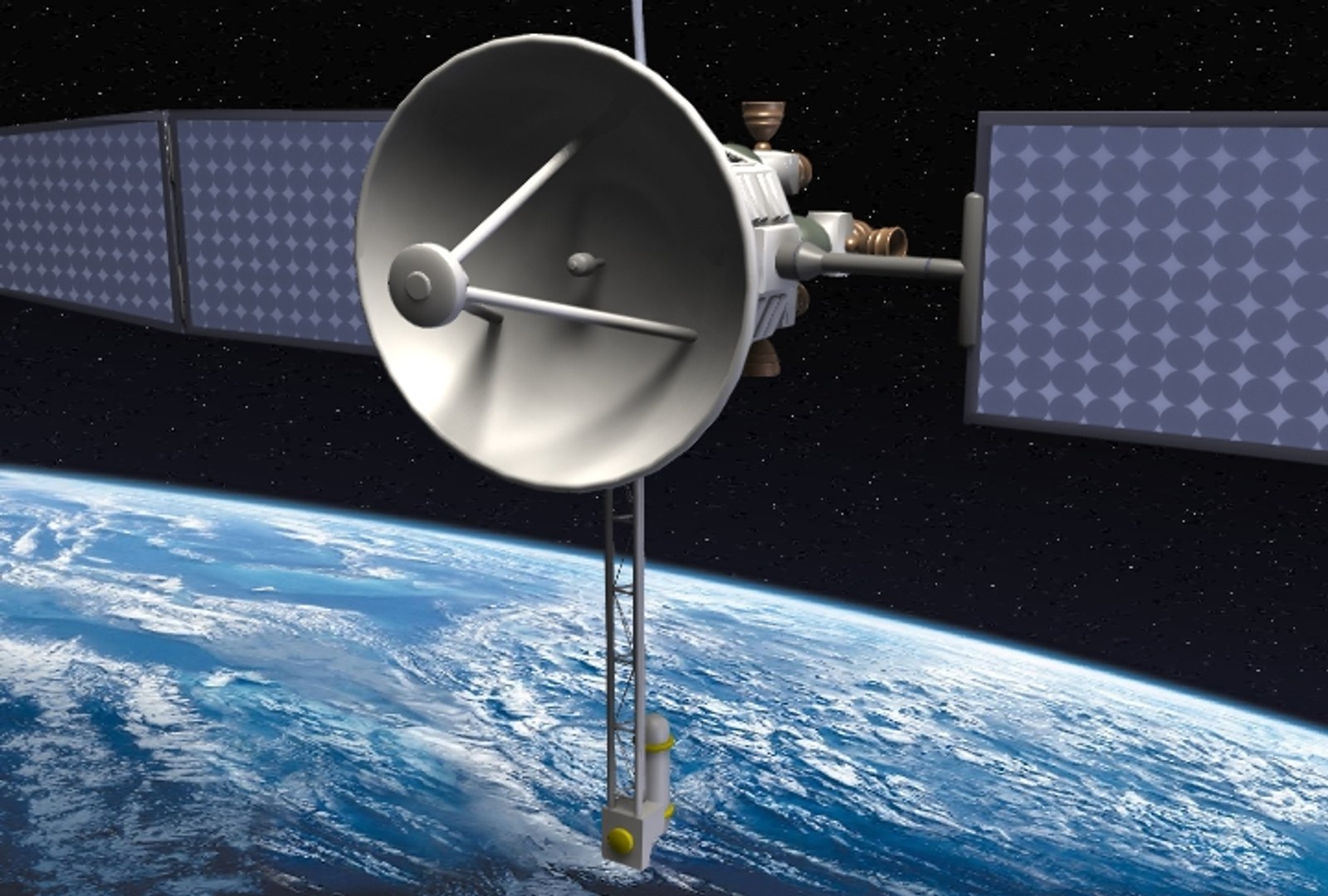 Lightwave Communications Satellite