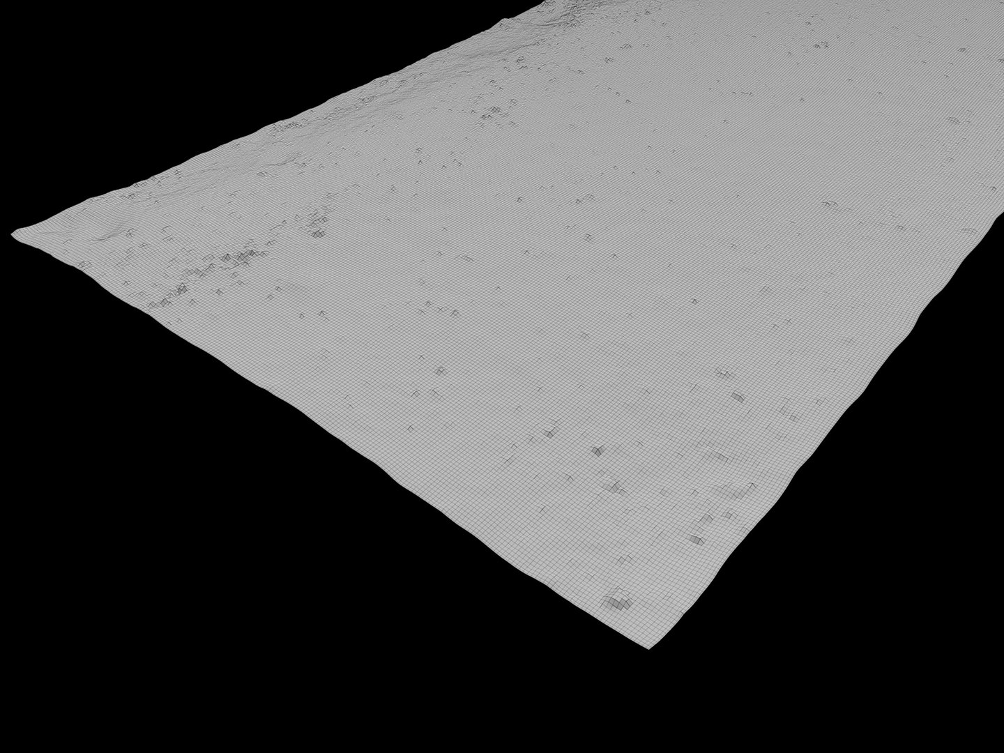 3D Gravel Road Scan Model - TurboSquid 1671409