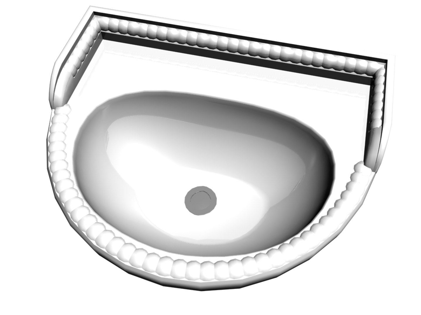 Basin 3D Model - TurboSquid 1285165
