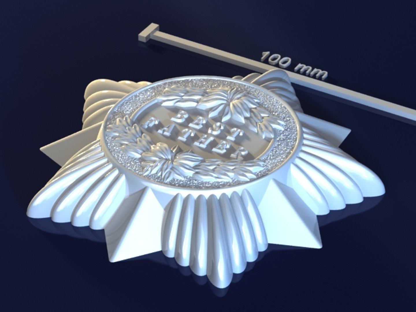 Medal Best Father Max