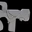 3ds max famas submachine gun