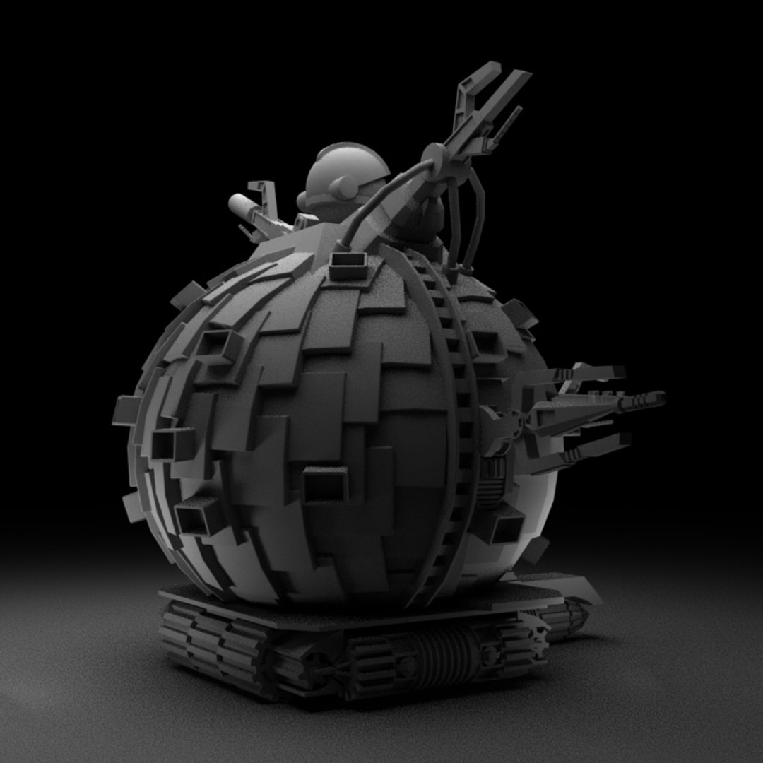 Technodrome 3D - TurboSquid 1512846