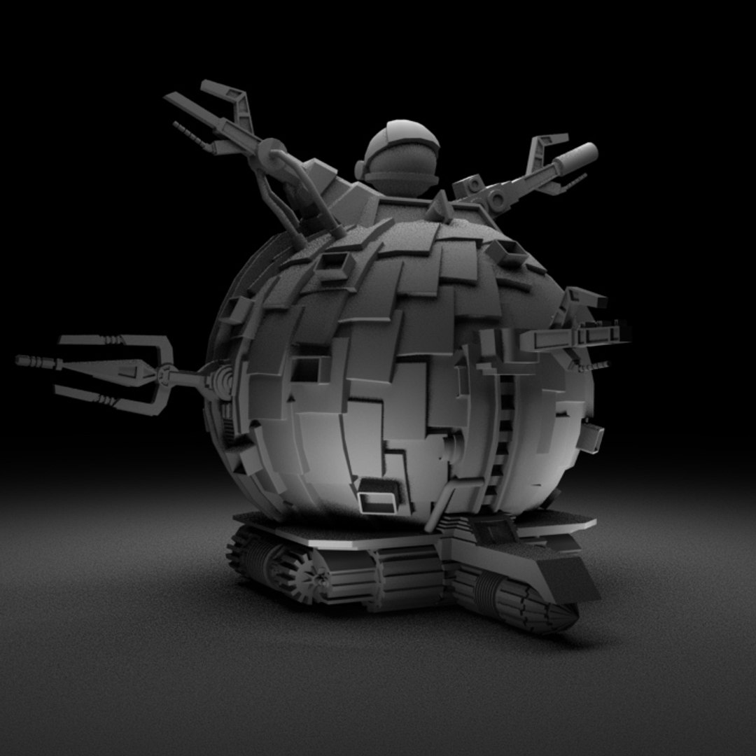 Technodrome 3D - TurboSquid 1512846