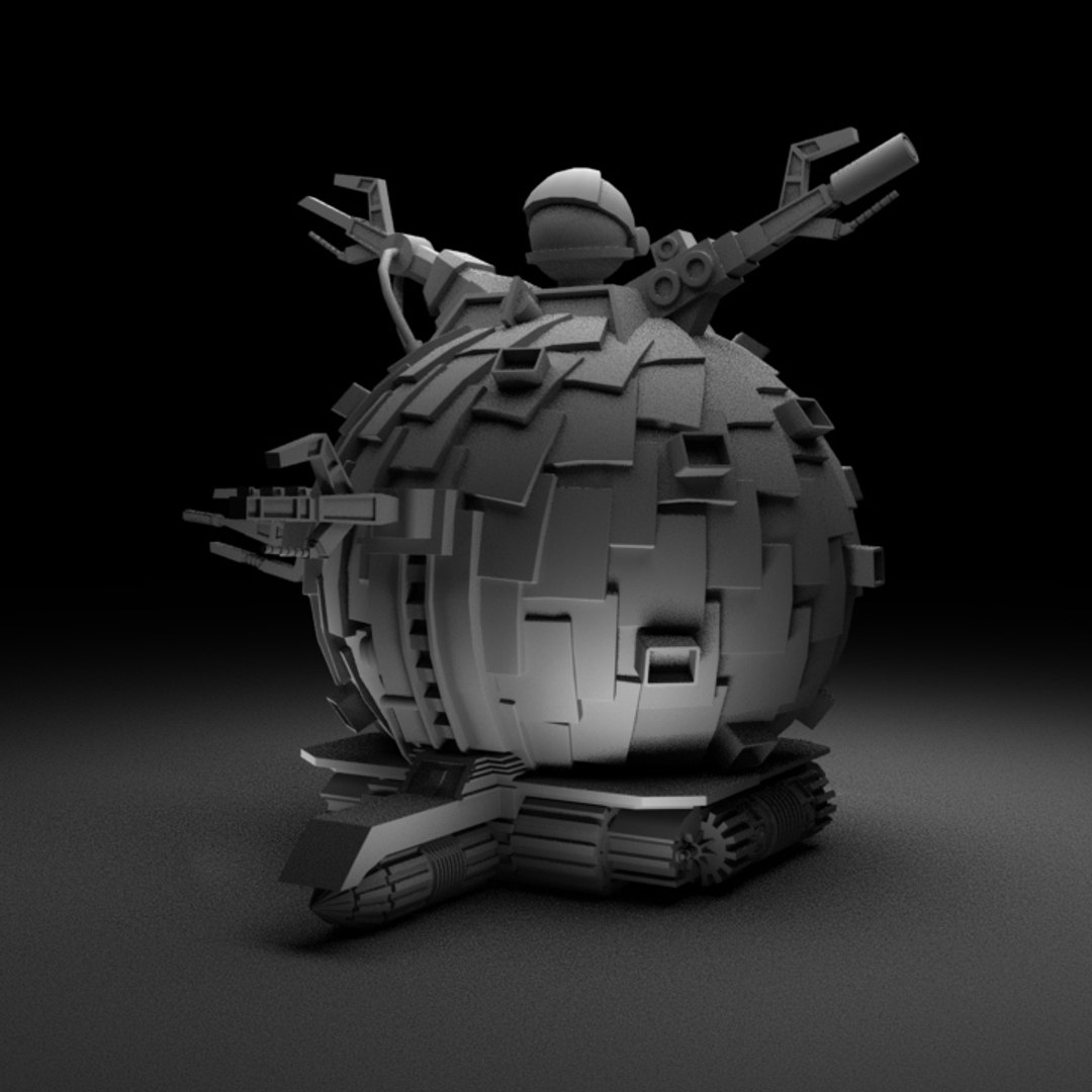Technodrome 3D - TurboSquid 1512846