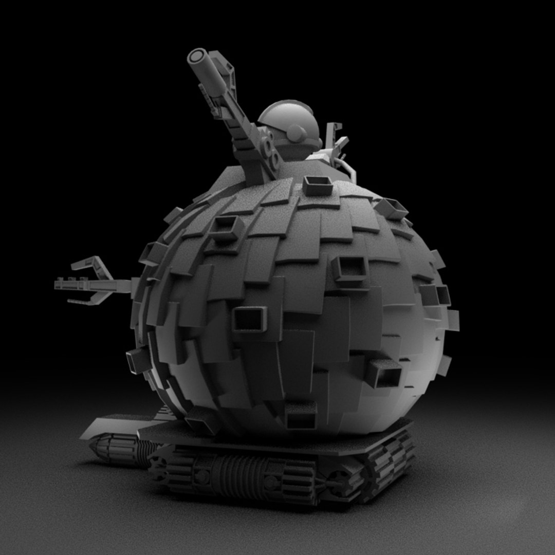 Technodrome 3D - TurboSquid 1512846