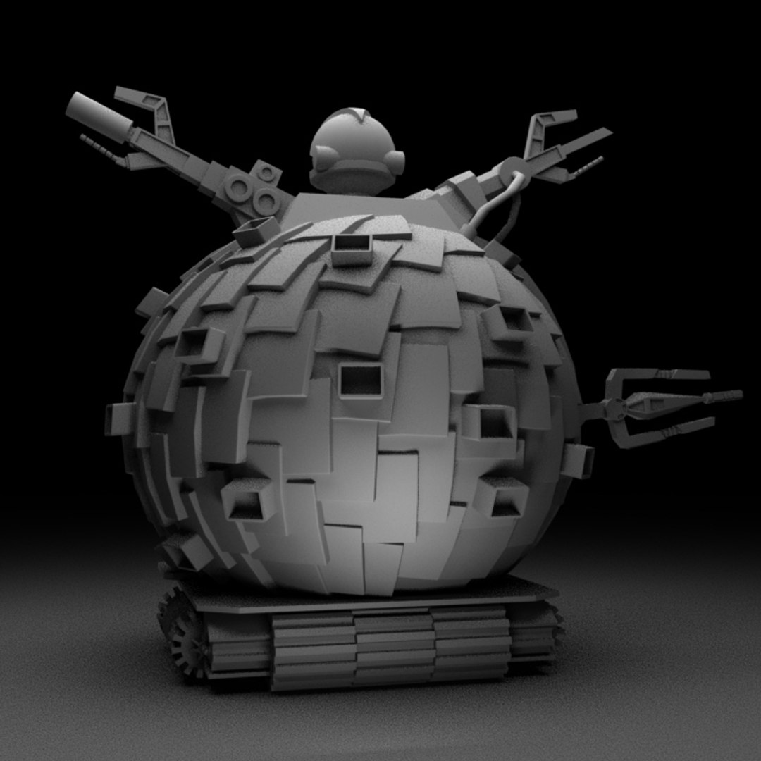 Technodrome 3D - TurboSquid 1512846