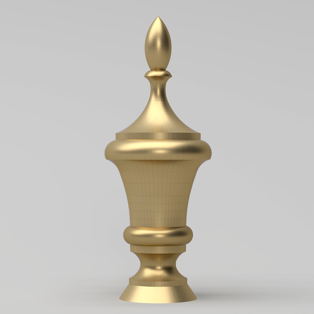 Elegant Finial 3D Model 3D Model - TurboSquid 2294457
