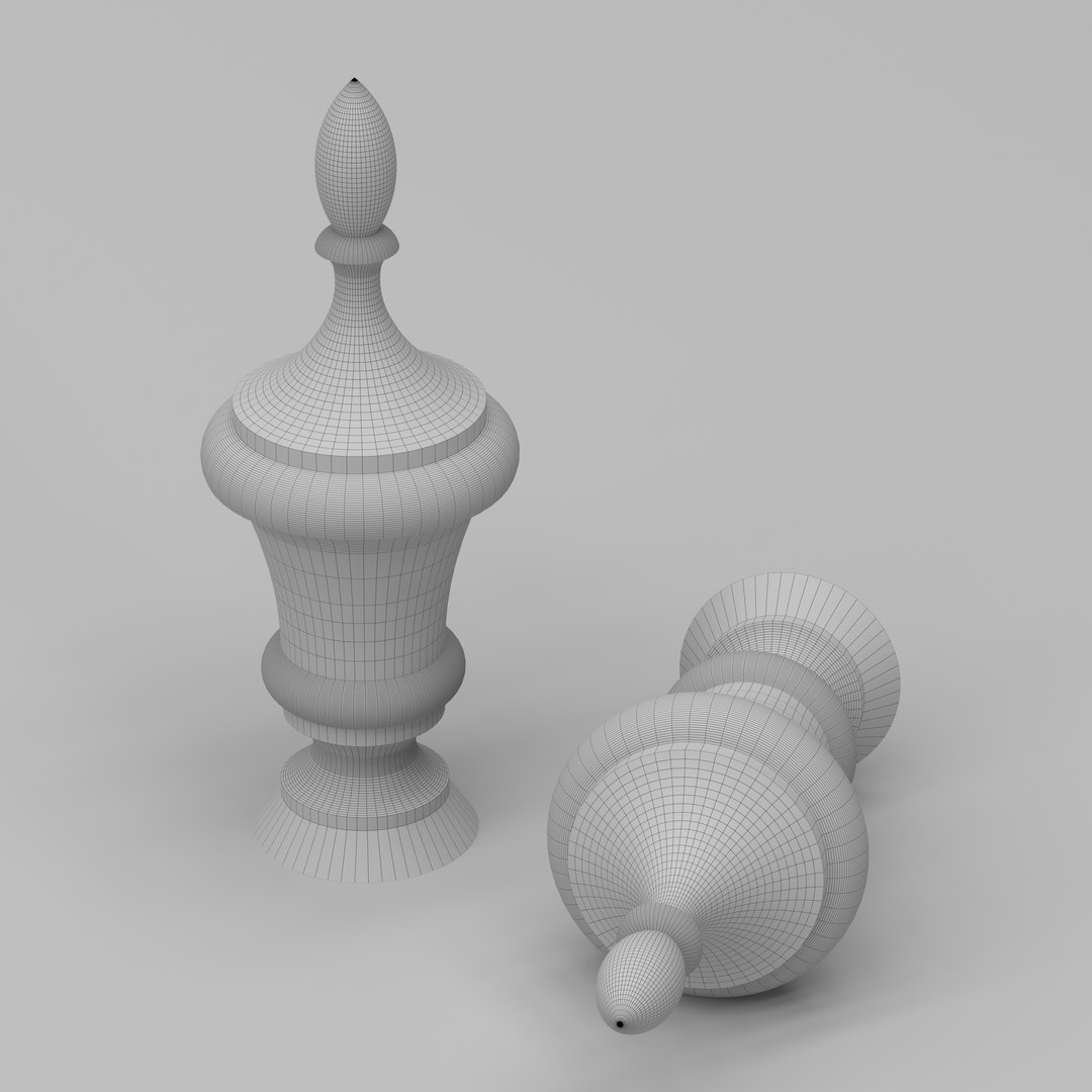 Elegant Finial 3D Model 3D Model - TurboSquid 2294457
