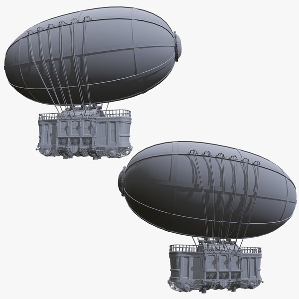 Airship 3D Models for Download | TurboSquid