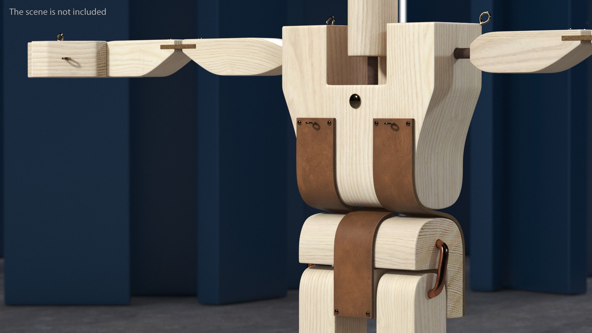 T-Pose Raw Wooden Character 3D - TurboSquid 2006717