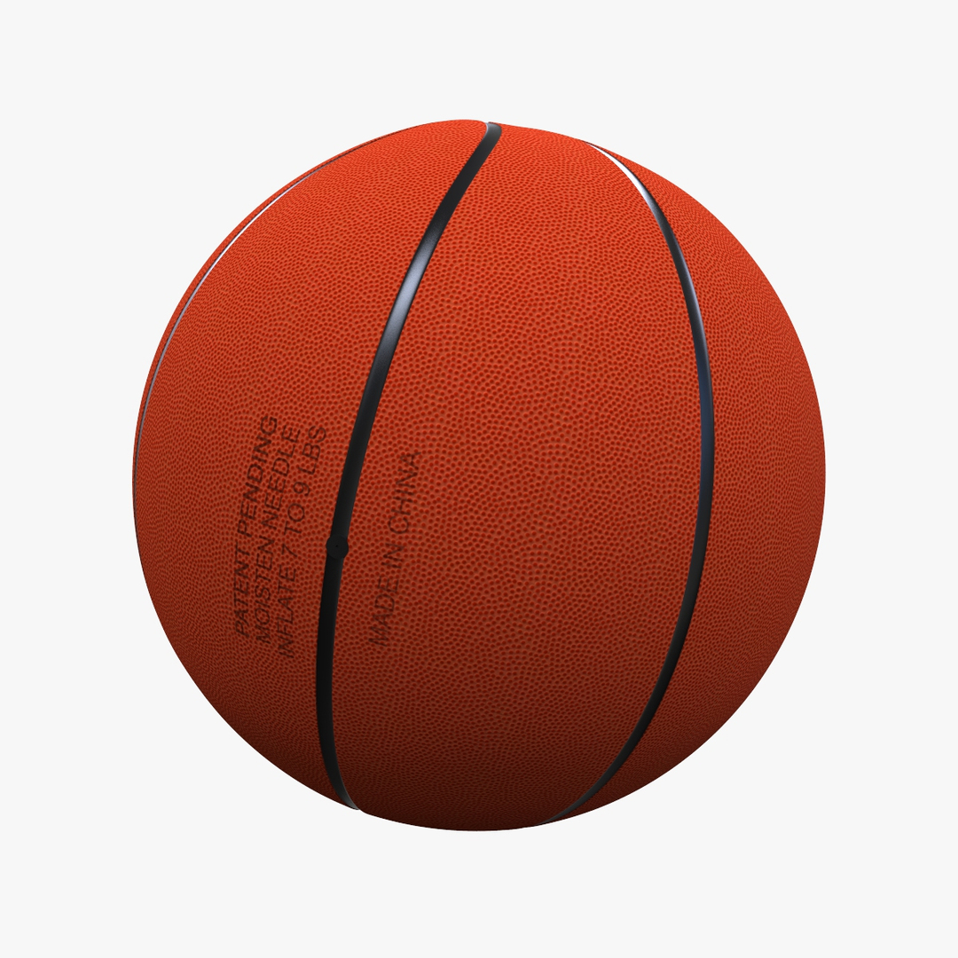Max Photorealistic Basketball Ball