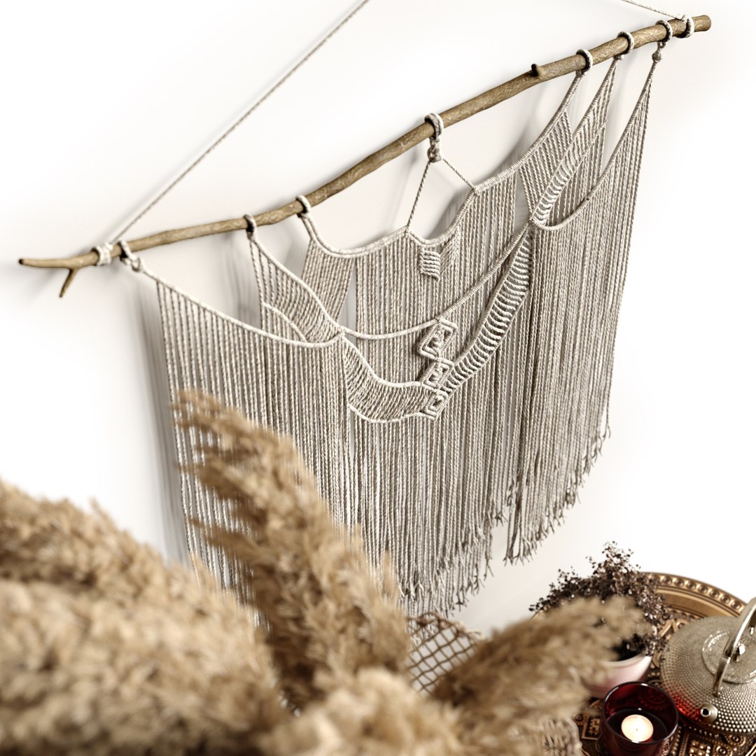 Boho Model - TurboSquid 1524740