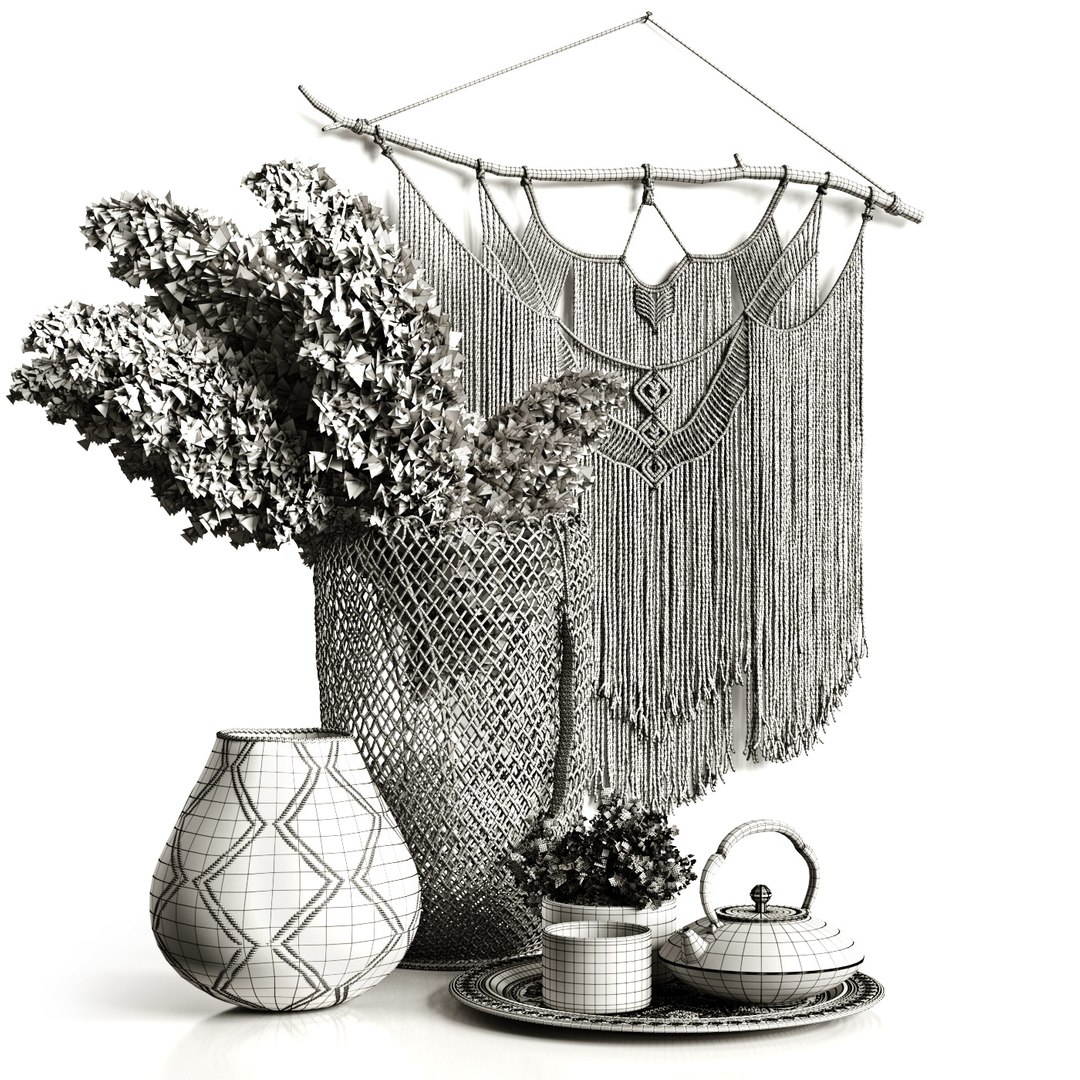 Boho Model - TurboSquid 1524740