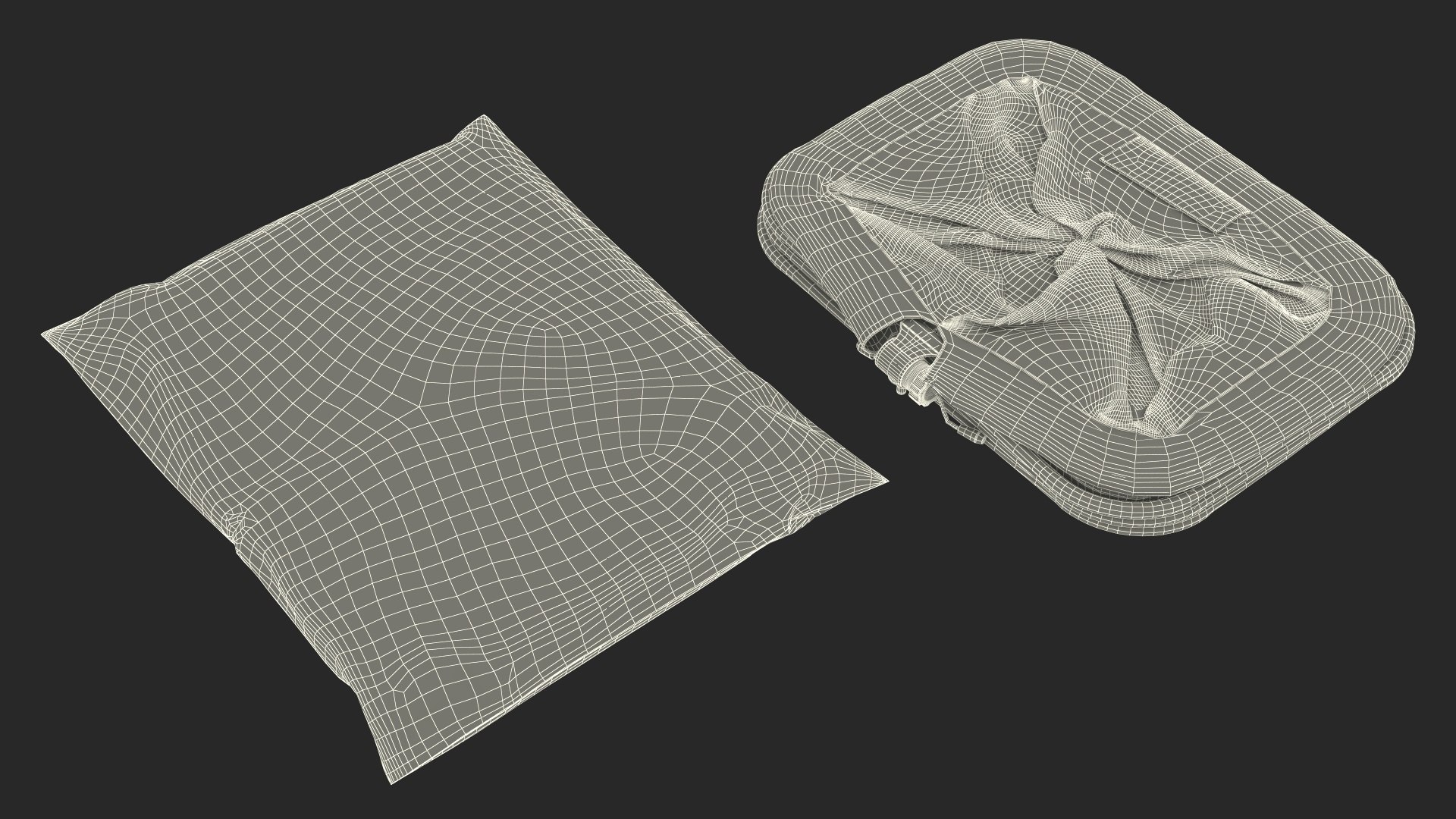 3D Wire Fishing Cage Folded - TurboSquid 2206321