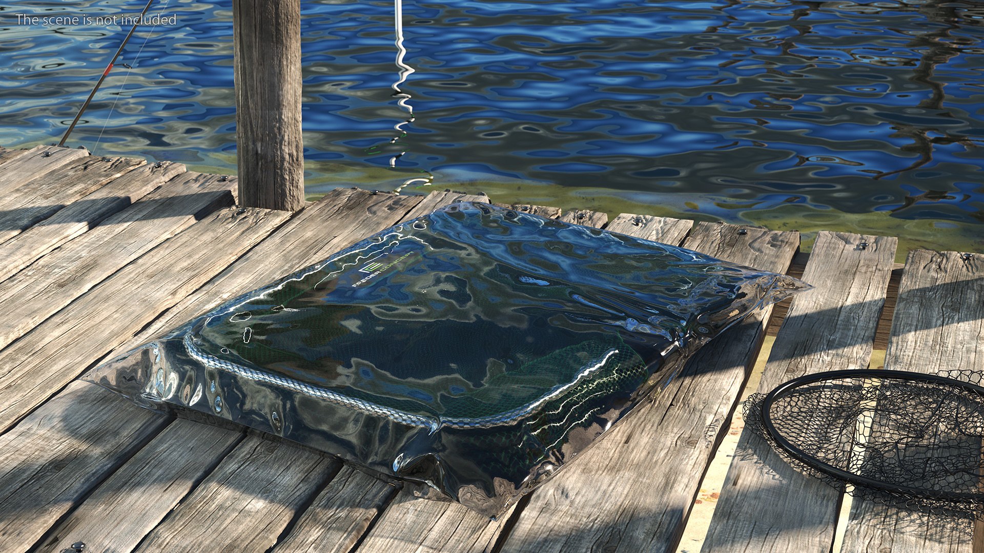 3D Wire Fishing Cage Folded - TurboSquid 2206321