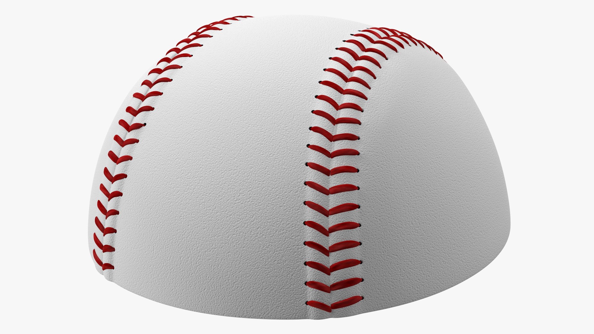 Baseball Ball Half Model - TurboSquid 2062331