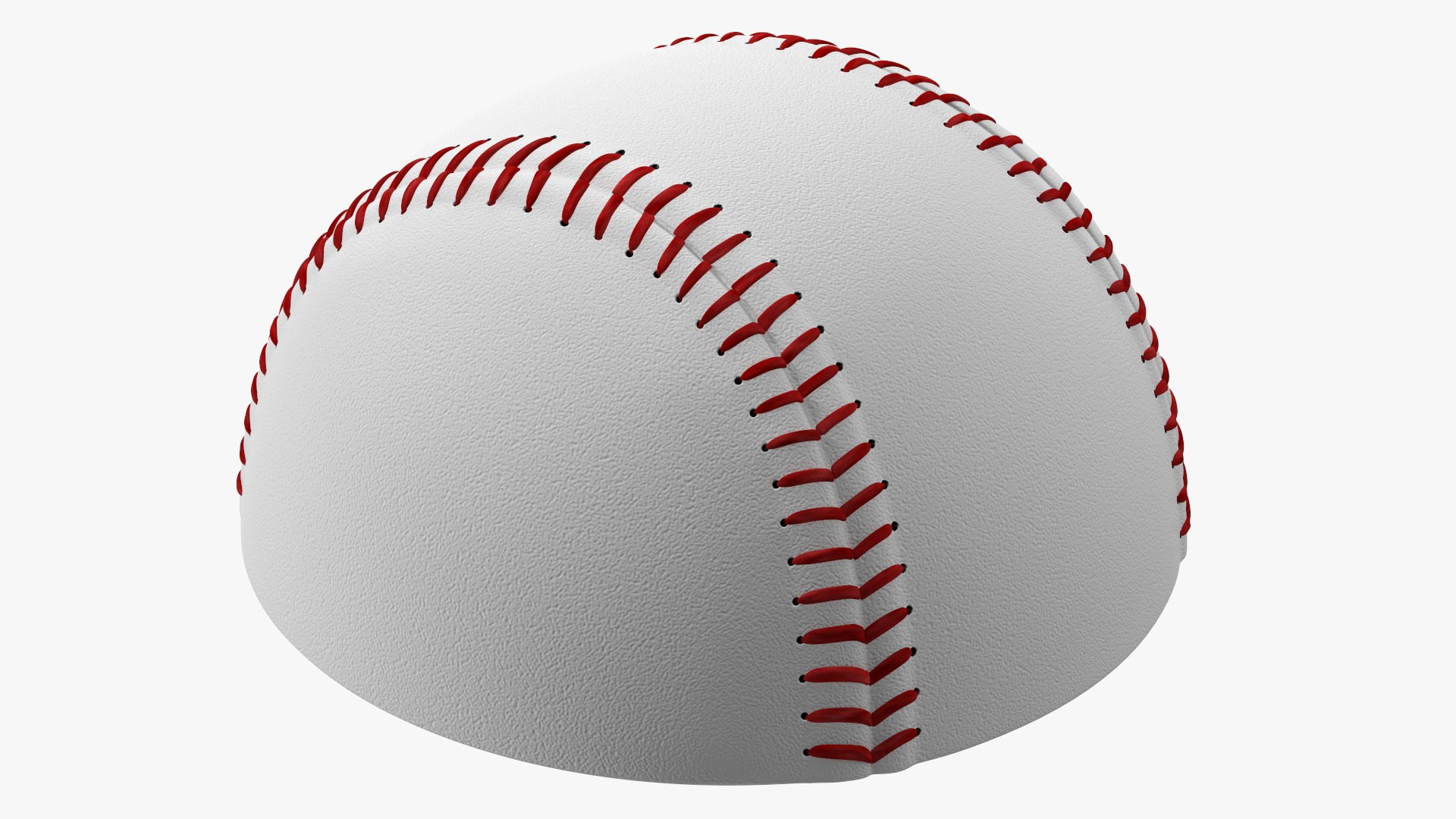 Baseball Ball Half Model - TurboSquid 2062331