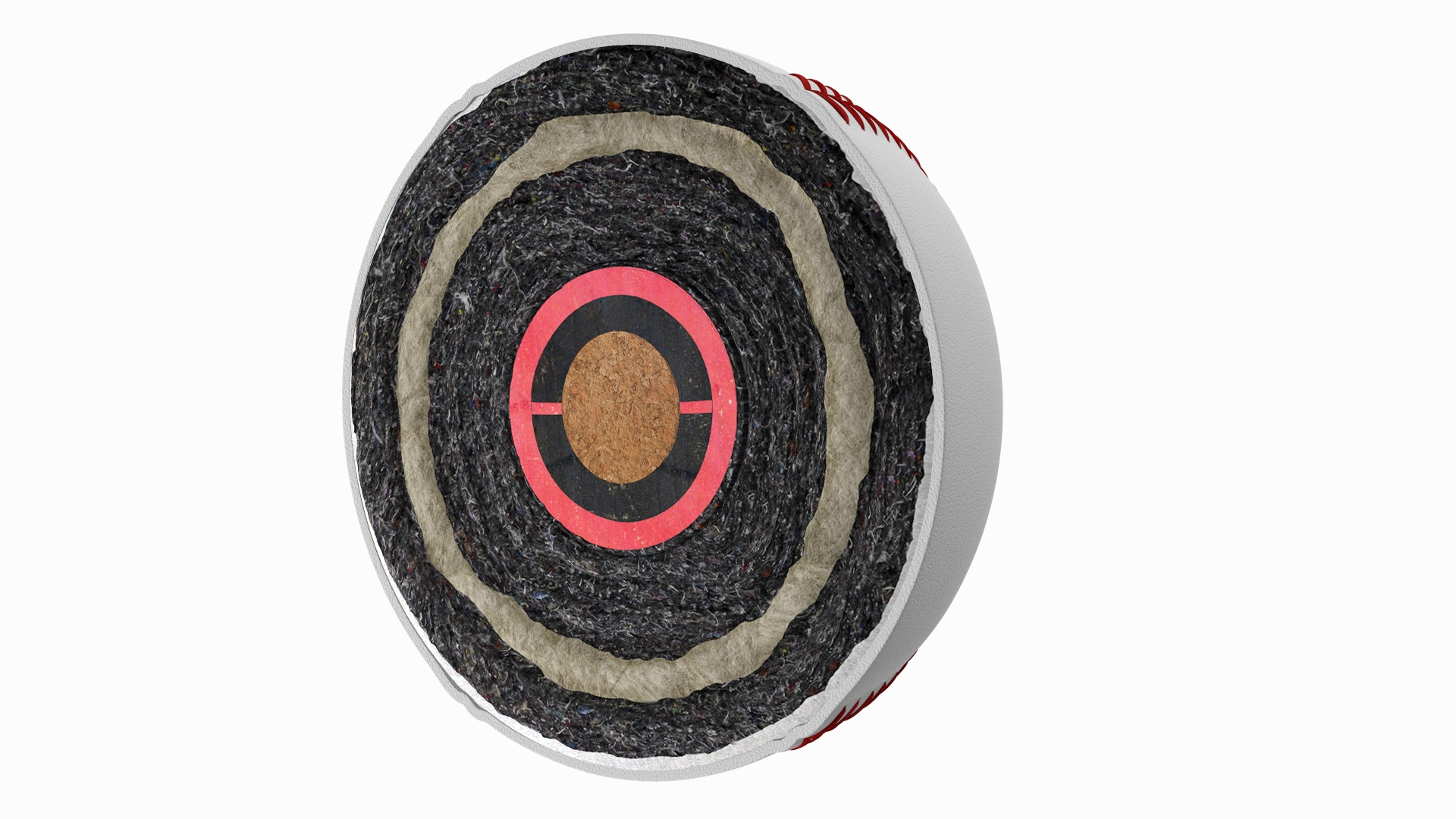 Baseball Ball Half Model - TurboSquid 2062331