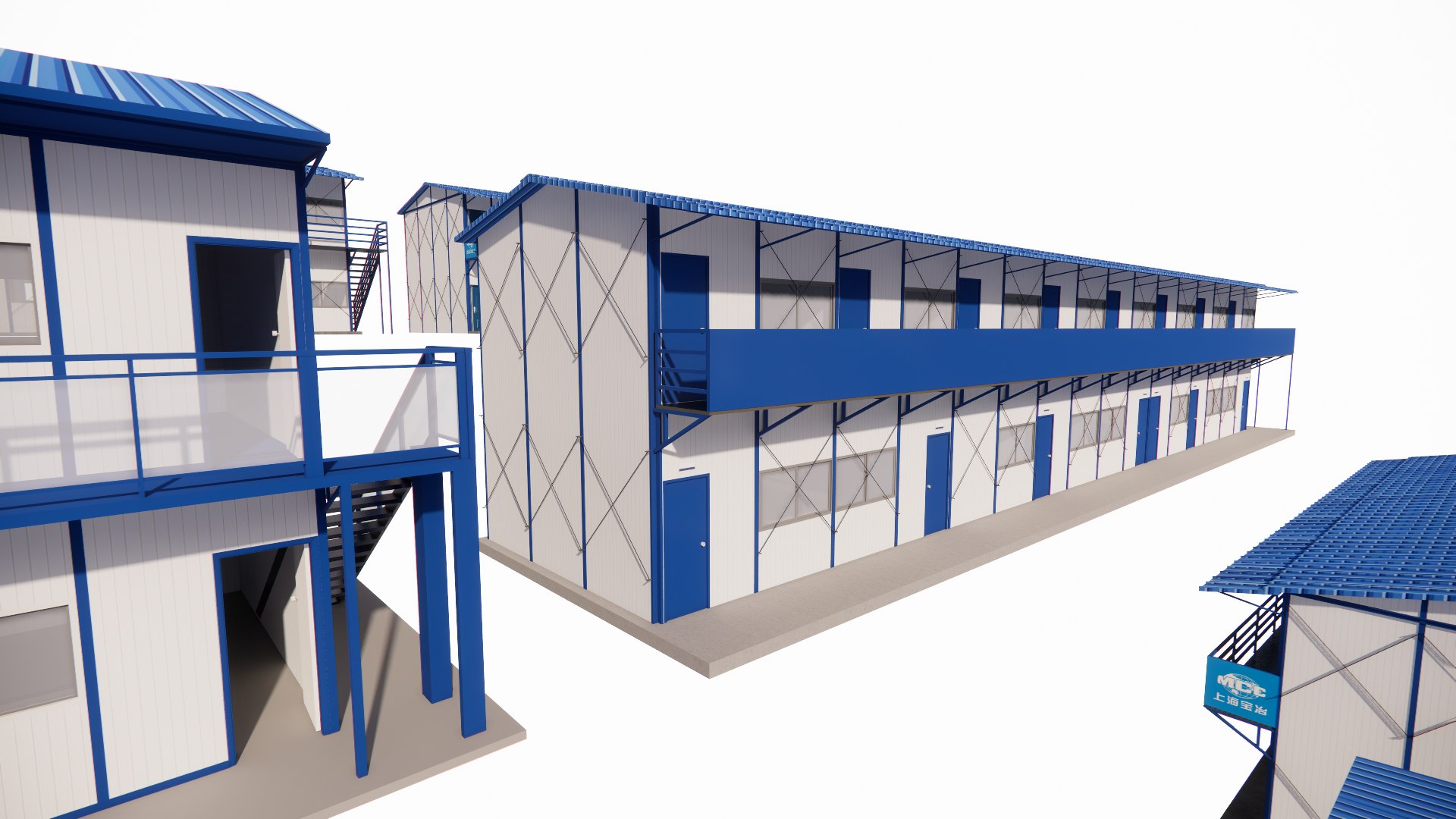 3D Portable Construction Site Building -A1 Model - TurboSquid 2384830