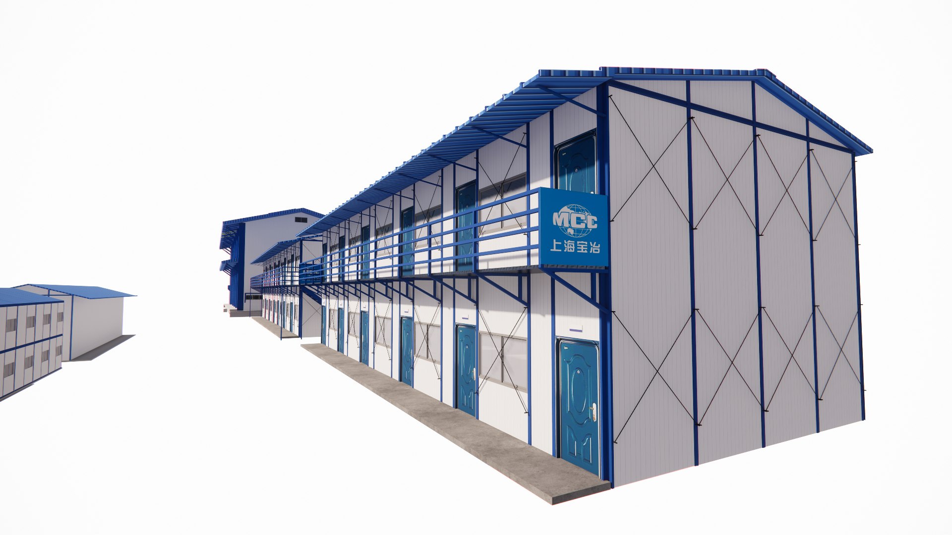 3D Portable Construction Site Building -A1 Model - TurboSquid 2384830