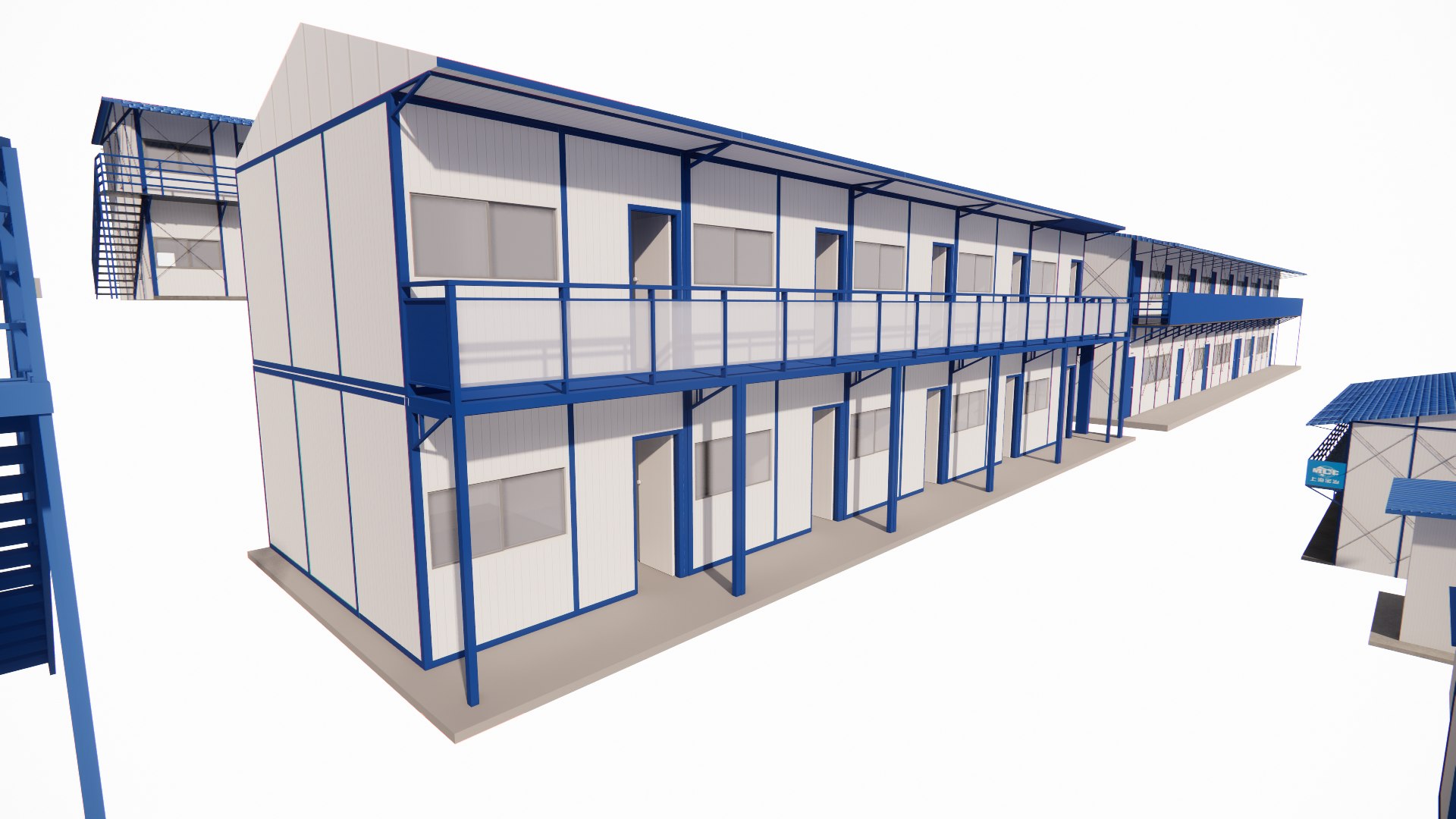 3D Portable Construction Site Building -A1 Model - TurboSquid 2384830