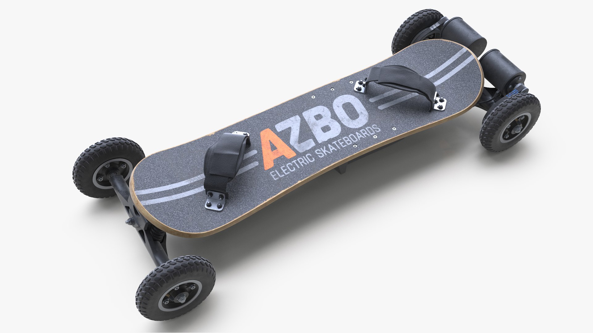 Electric Skateboard AZBO Model - TurboSquid 1805612