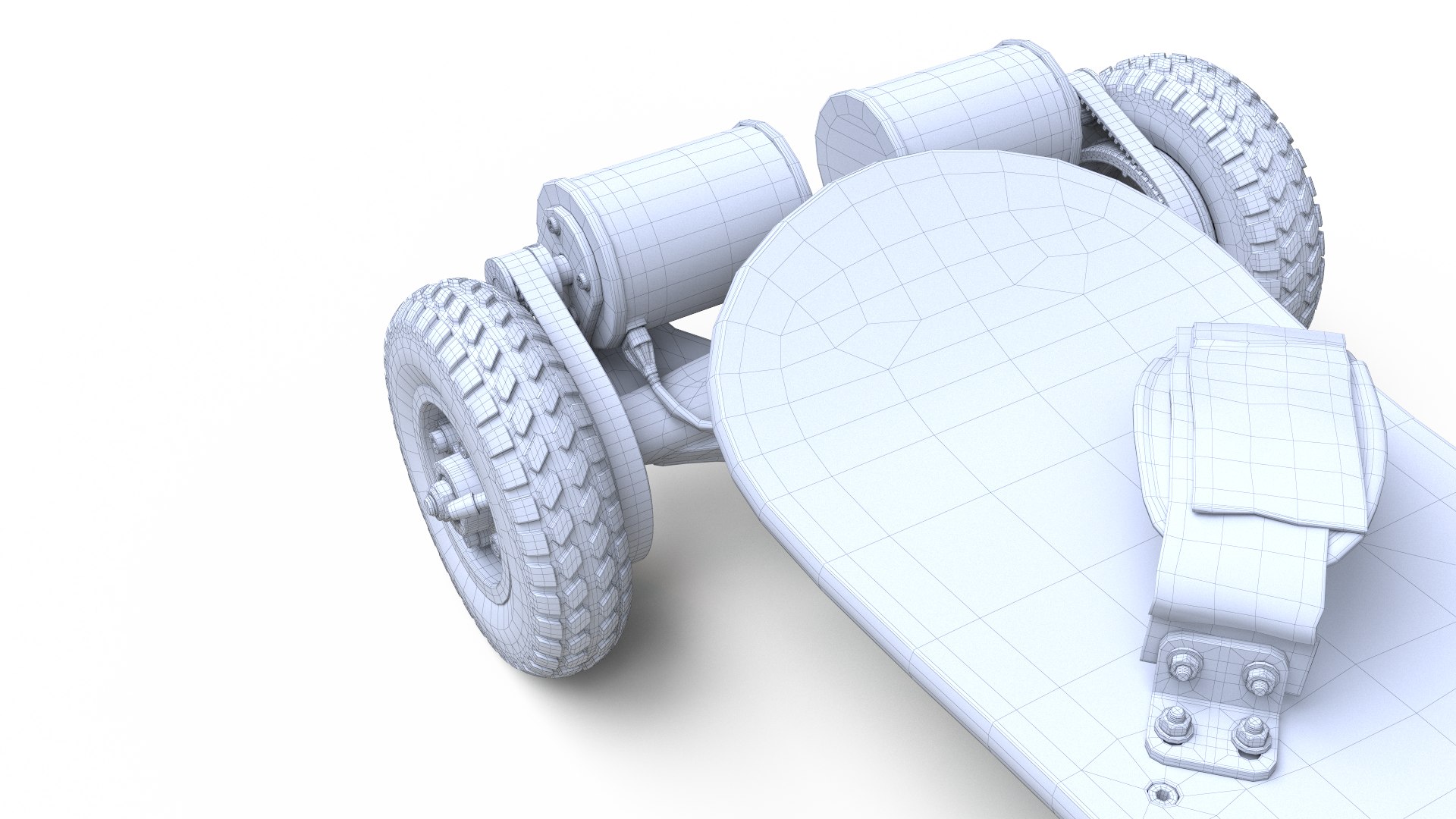 Electric Skateboard AZBO Model - TurboSquid 1805612