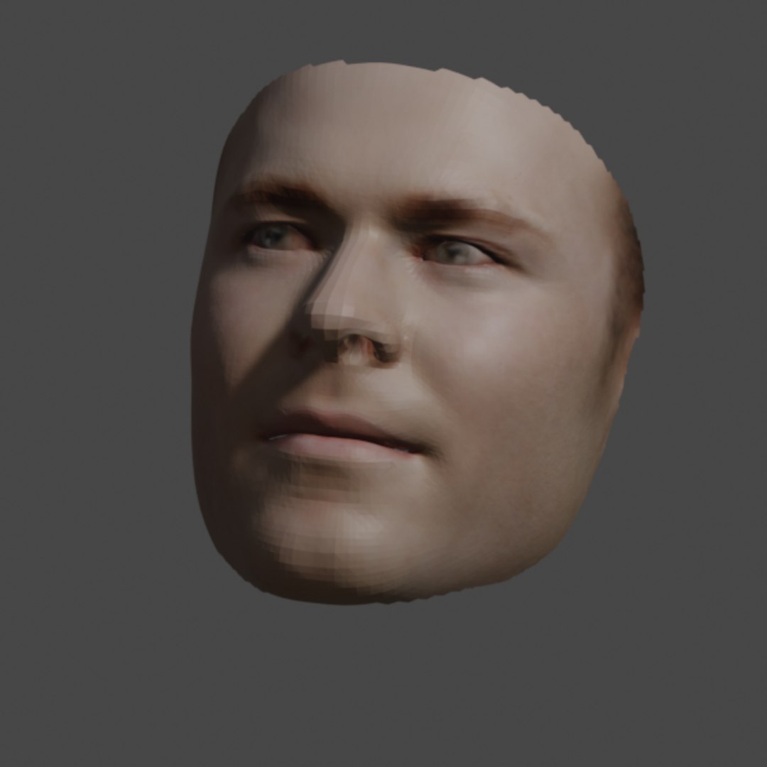 3D Chris Hemsworth Face - R2 - TurboSquid 1971306