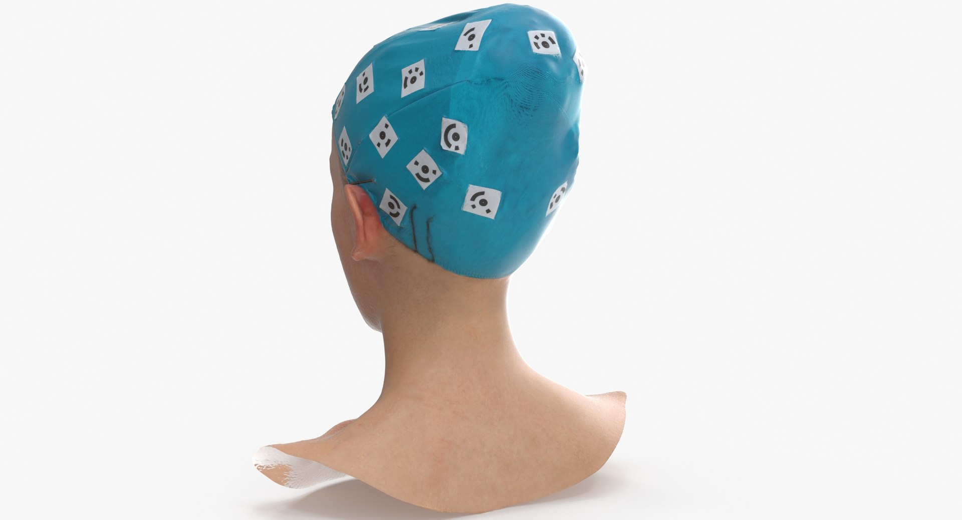 Rhea human head mouth 3D model - TurboSquid 1664180