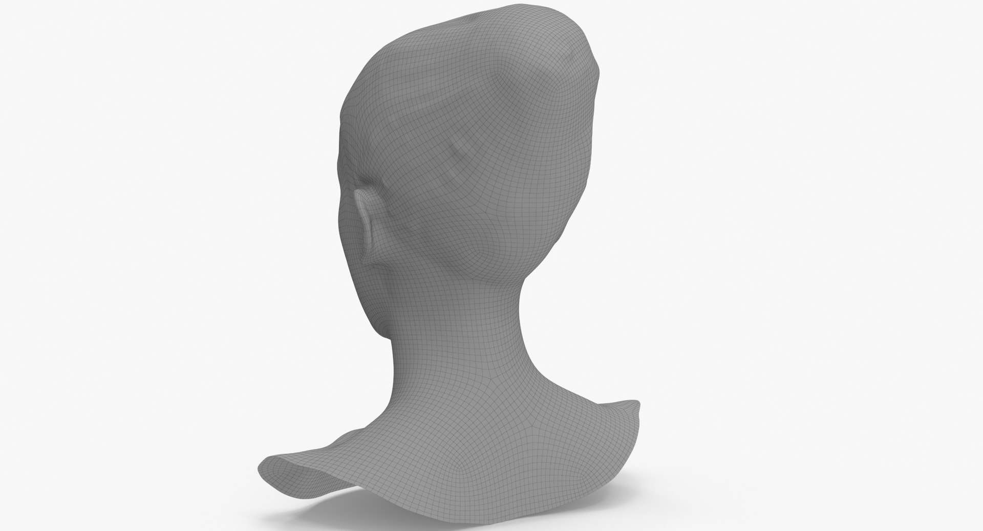 Rhea human head mouth 3D model - TurboSquid 1664180