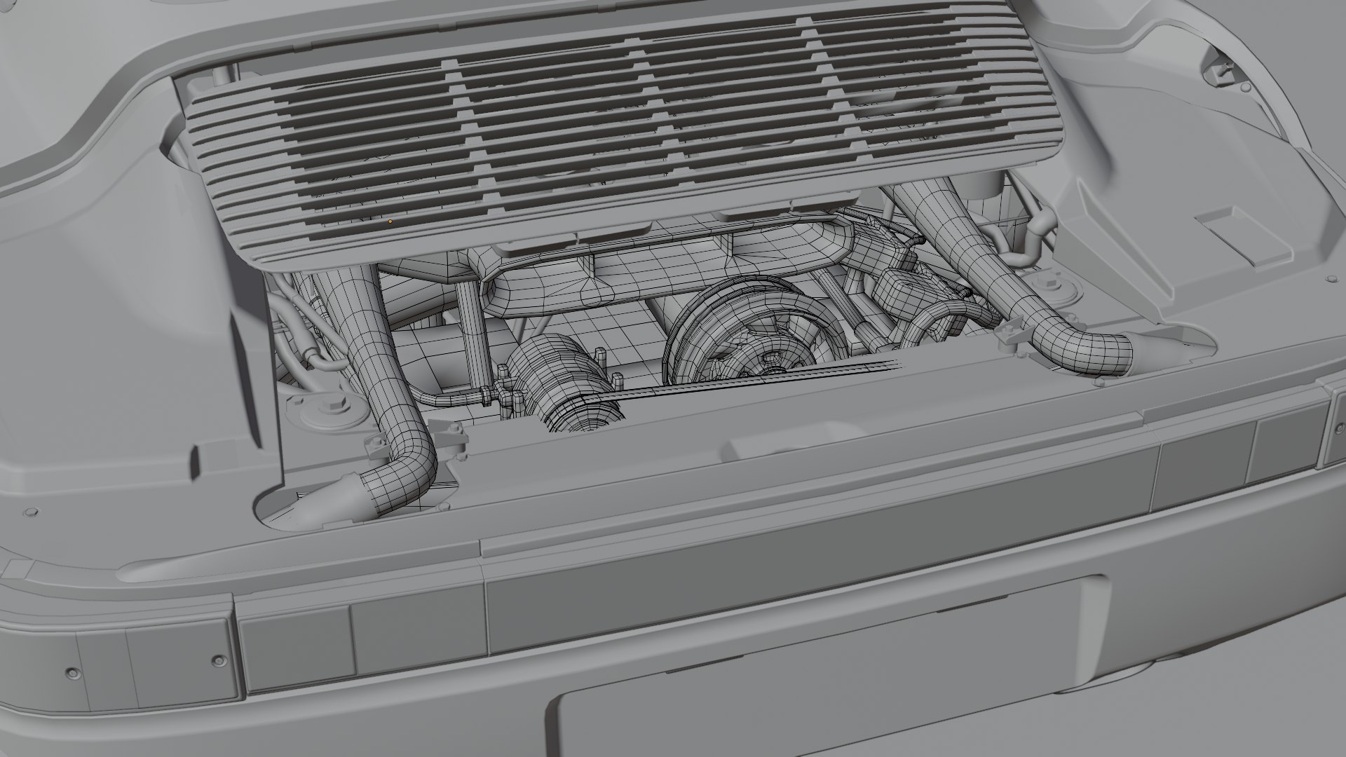 3D Porsche 959 With Engine - TurboSquid 2372210