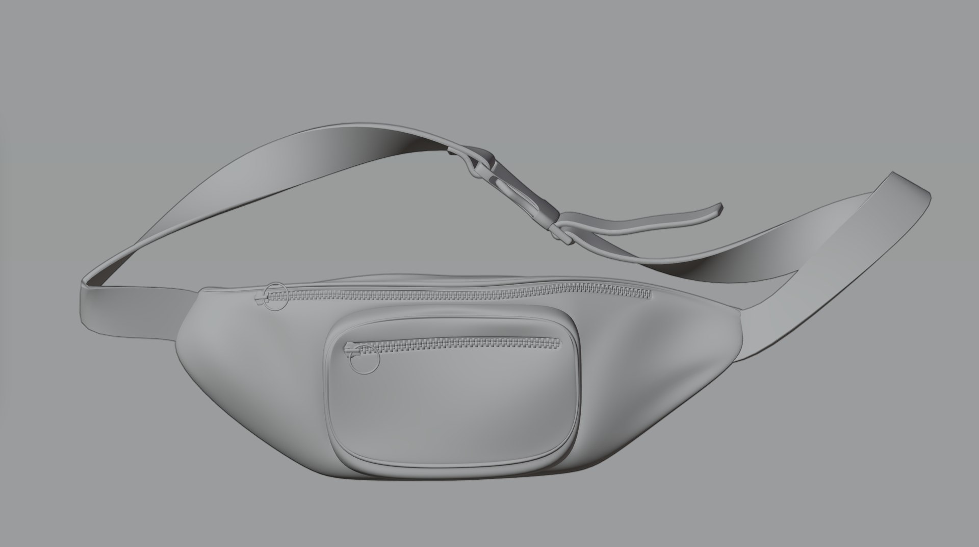 Waist Bag 3D Model - TurboSquid 1821915