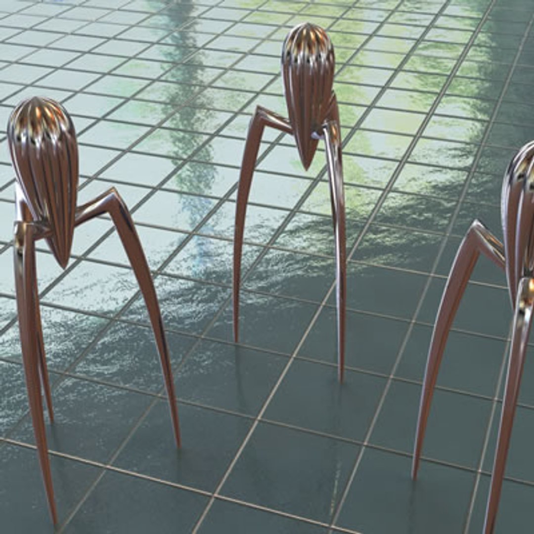 3d Alessi Lemon Squeezer