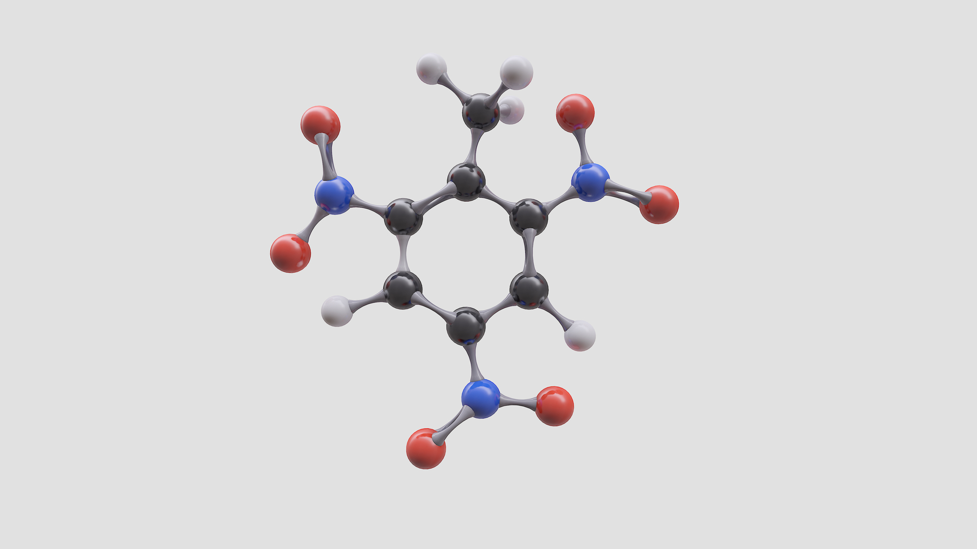 3D Tnt Molecule With PBR 4K 8K - TurboSquid 1945618